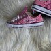 Survivor (breast Cancer Awareness) Bling Converse-bling Sneakers - Etsy
