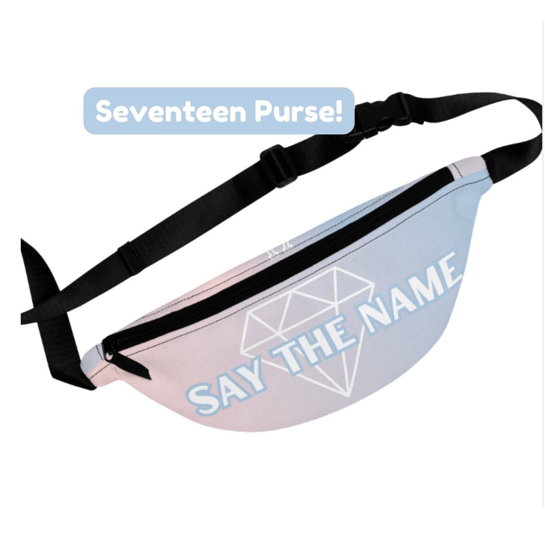 Seventeen Fan Fanny Pack, Kpop Merch, Say the Name Seventeen, Carat Fan ...