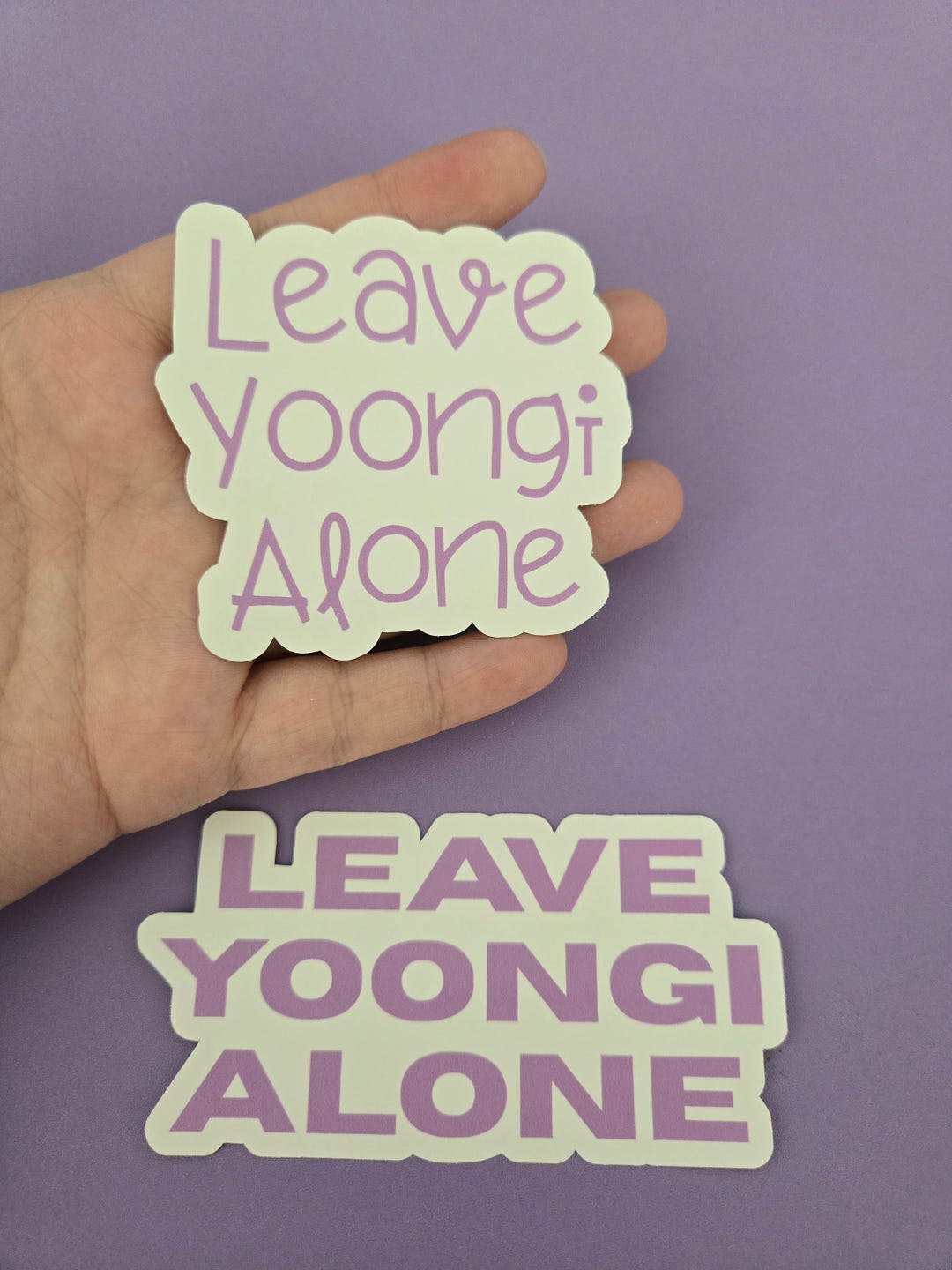 BTS Yoongi Sticker, 2025 BTS Comeback Gift, Bts Army Fan Gifts, Suga ...
