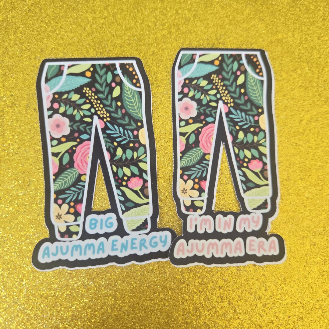 Ajumma Sticker, Ajumma Pants Sticker, Korean Mom Sticker, Funny Korean ...