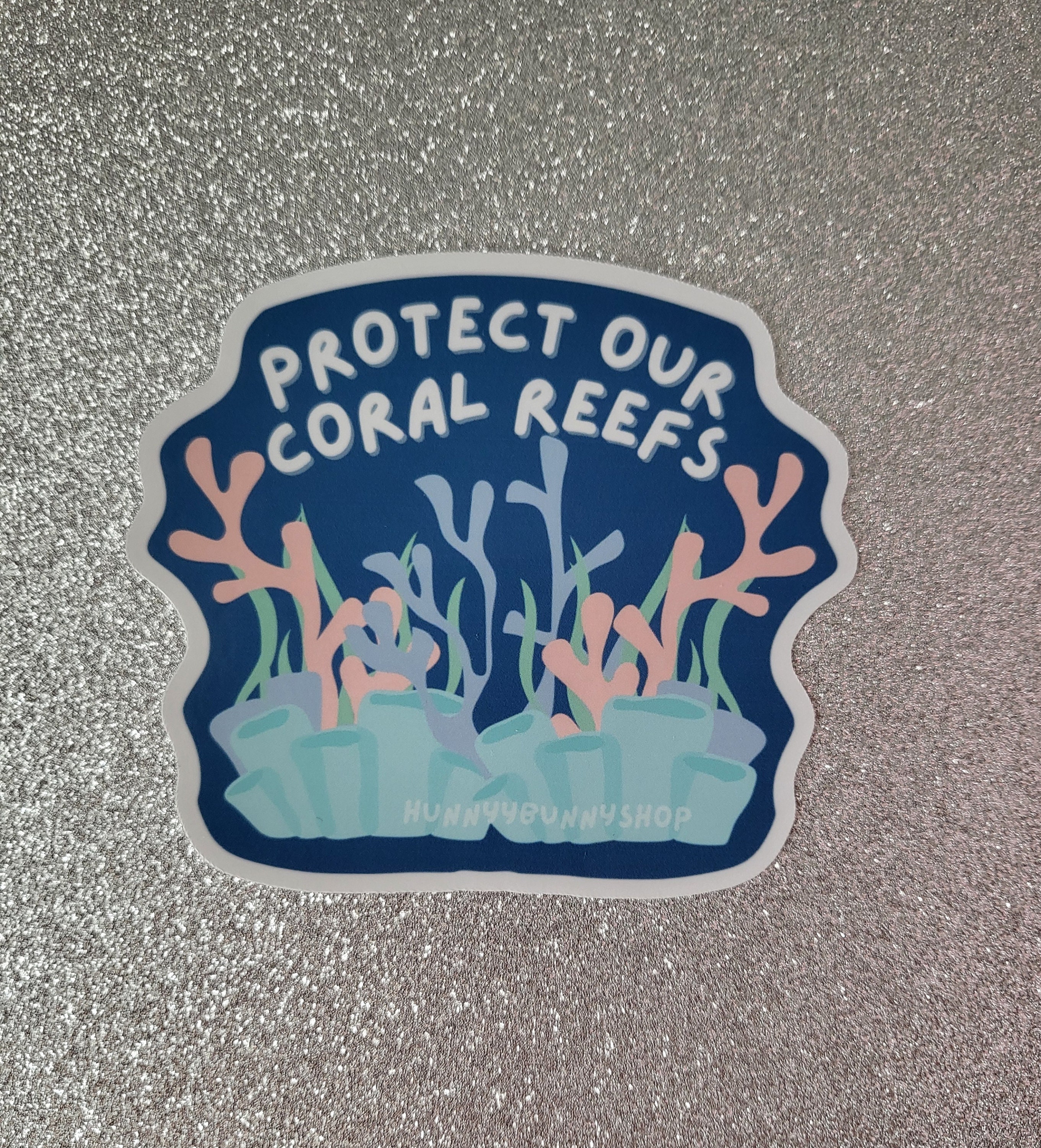 Protect Our Coral Reefs Sticker Save the Ocean Advocate Policy Change ...