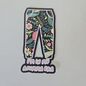 Ajumma Sticker, Ajumma Pants Sticker, Korean Mom Sticker, Funny Korean ...