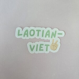 Personalized Asian Pride Sticker, Vinyl Asian Stickers, Chinese ...