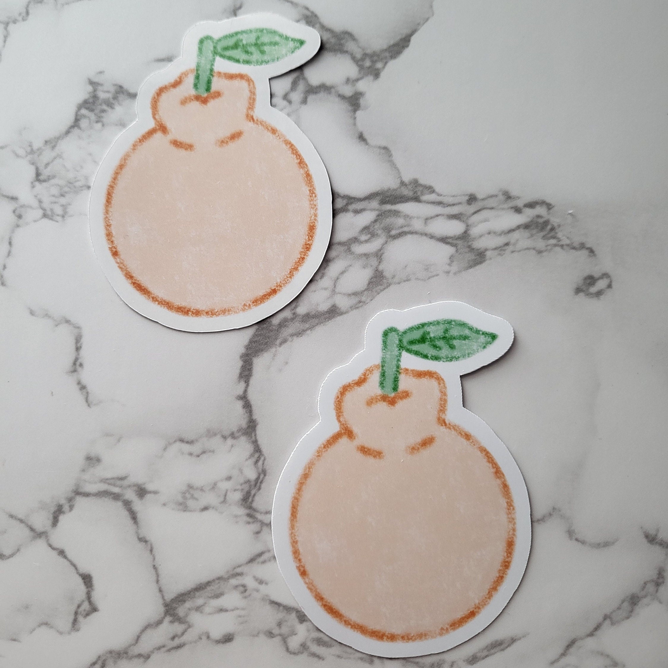 Jeju Tangerine Sticker, Jeju Island, Korean Stationary, Funny Korean ...