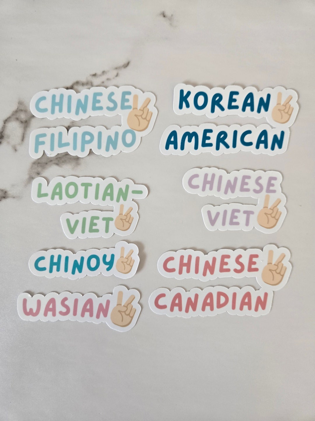 Personalized Asian Pride Sticker, Vinyl Asian Stickers, Chinese ...
