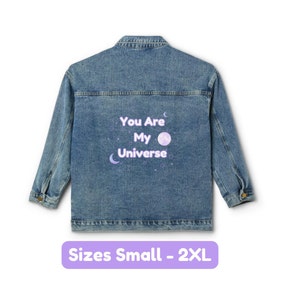 Bts Denim Jacket, Women's Denim Jacket Bts Themed Fashion, Kpop ...