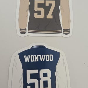 Seventeen Wonwoo Sticker, Svt Mingyu Sticker, Seventeen Merch ...