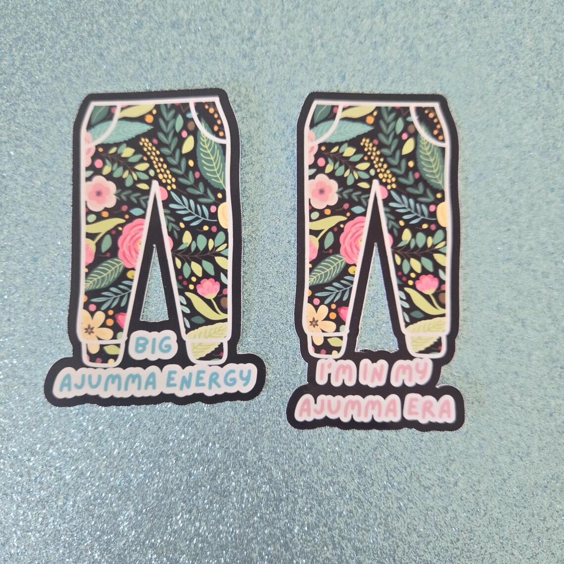 Ajumma Sticker, Ajumma Pants Sticker, Korean Mom Sticker, Funny Korean ...