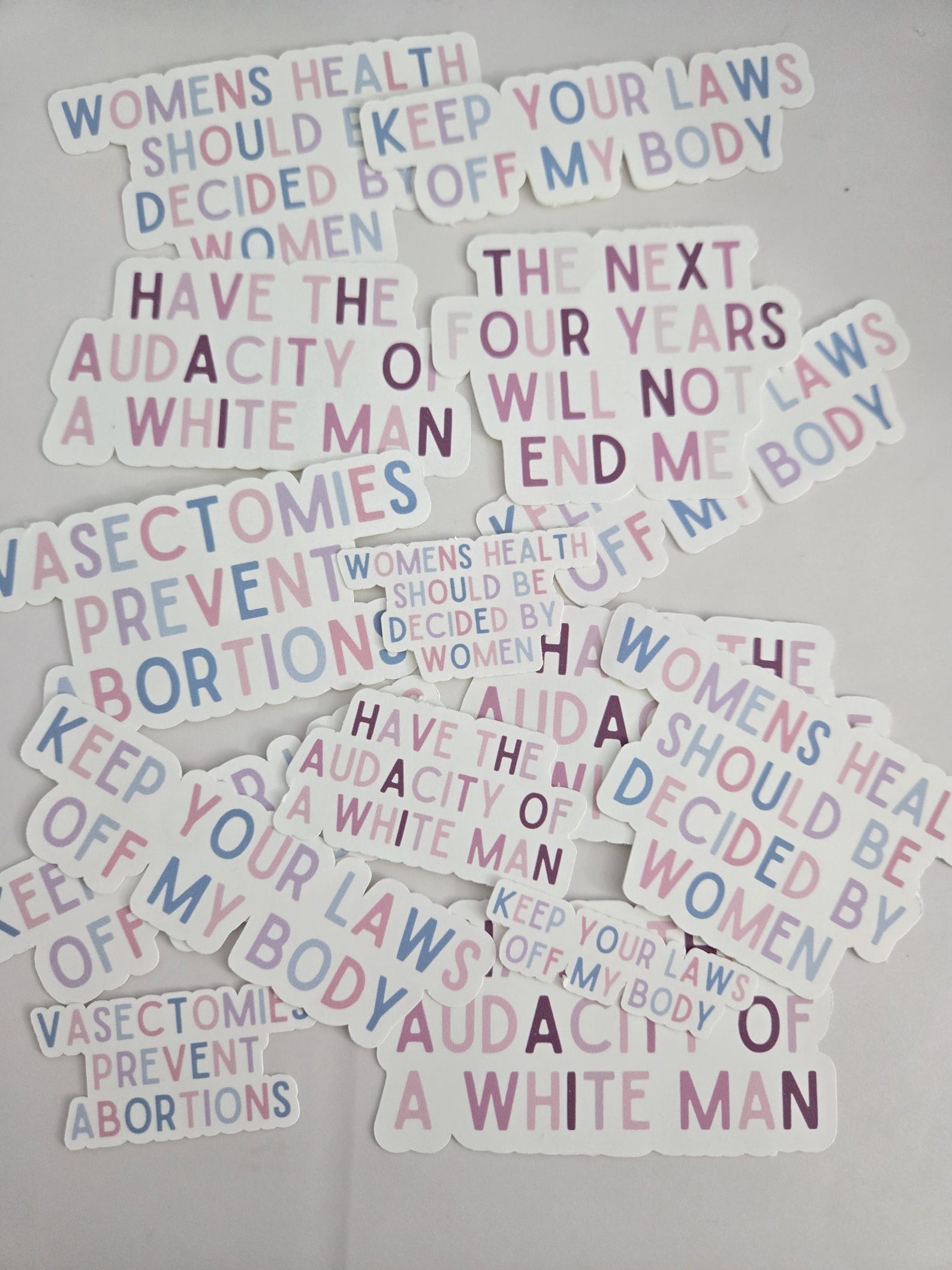 Womens Rights Stickers, Keep Your Laws off My Body, Womens Health ...