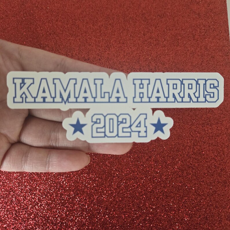 Kamala Harris 2024 Sticker, 2024 Presidential Election Sticker, Madam ...