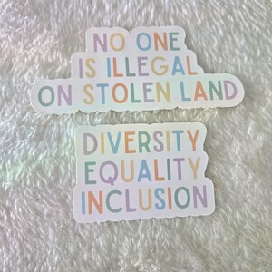 Diversity Stickers, Immigrant Pride Stickers, Diversity Equality ...