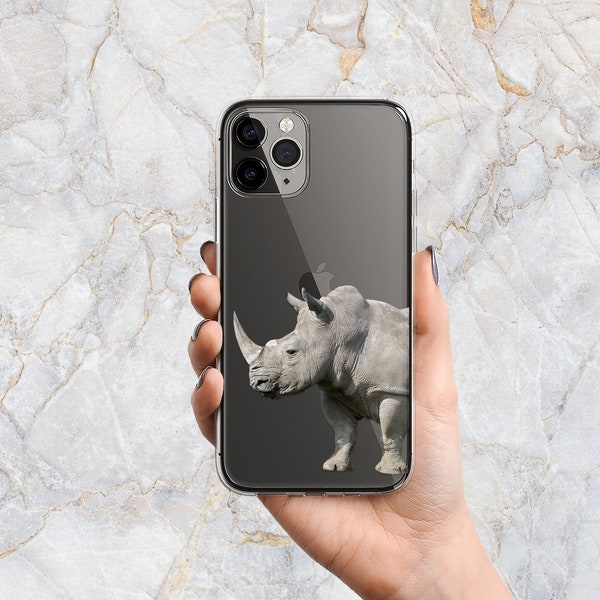 Rhino Phone Case - Etsy