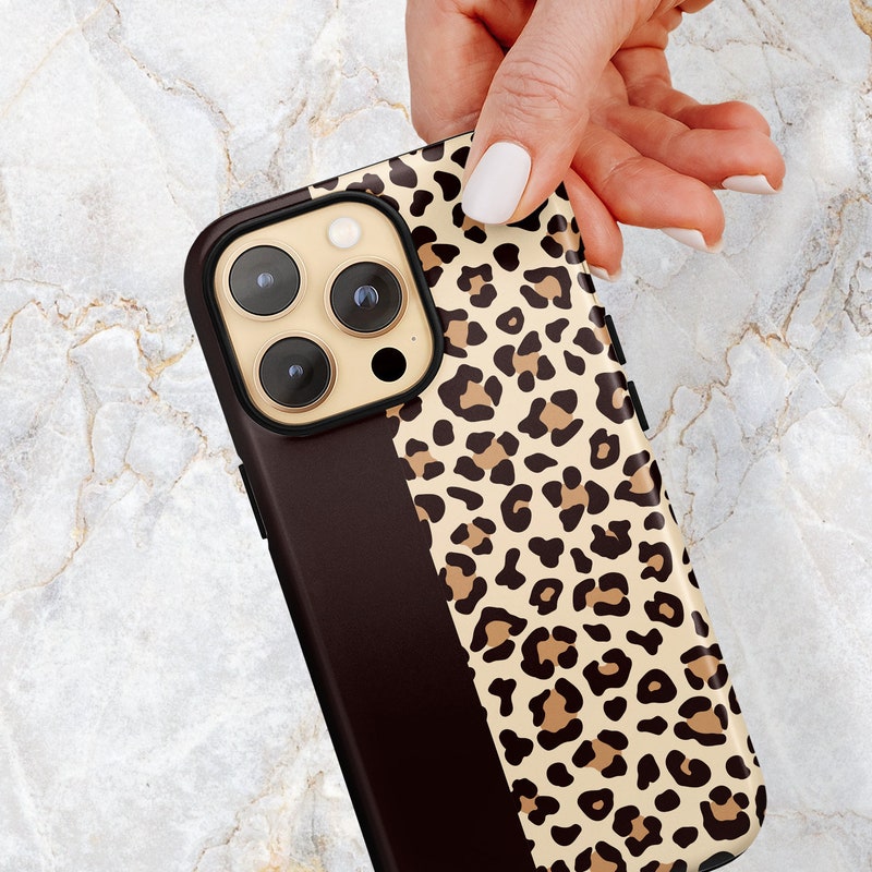 iPhone Leopard Print Case - Etsy