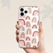 Rainbow Iphone Case Abstract Rainbow Phone Case Rainbow - Etsy