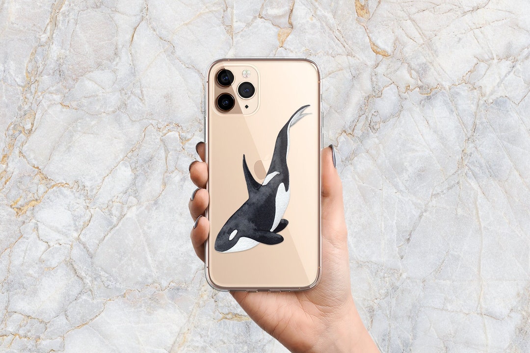 Orca Whale Phone Case in Clear - Ocean Animals - Sea Creature - Killer ...