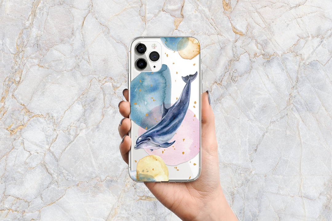 Dolphin Phone Case in Clear - Ocean Animal - Sea Creatures - Coastal ...