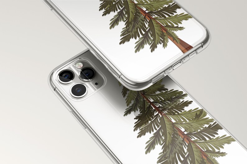 Winter Pine Tree Phone Case - Scandi Christmas Phone Case - Fir Tree ...