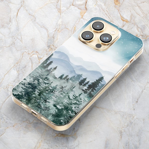 Mountain Scene Phone - Etsy