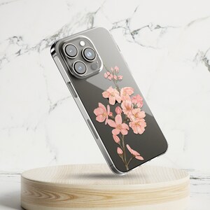Pink Japanese Cherry Blossom Phone Case Spring Floral Phone - Etsy