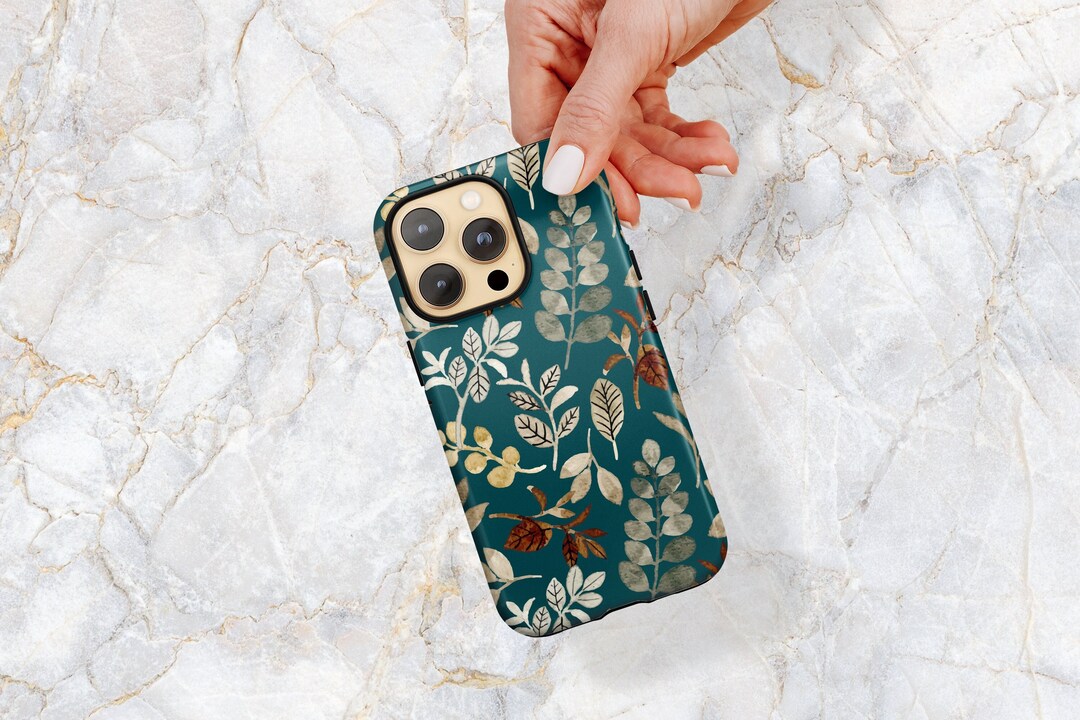 Spring Leaves Plant Phone Case Forest Woodland Leaf Phone Case iPhone ...