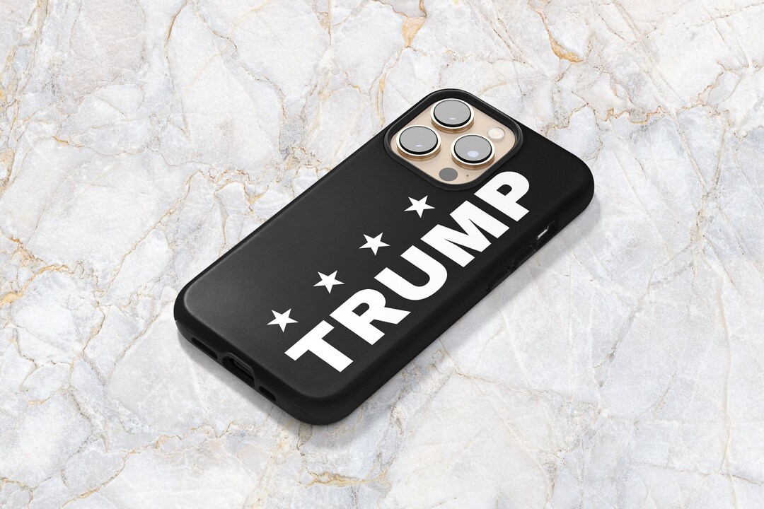 TRUMP 2024 Political Trump Phone Case in Black - Lets Go Brandon ...