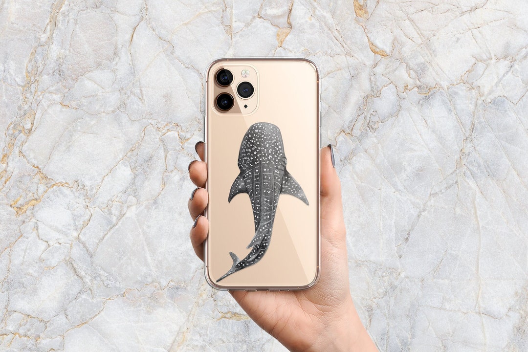 Whale Shark Phone Case in Clear - Realistic Ocean Animals - Sea ...