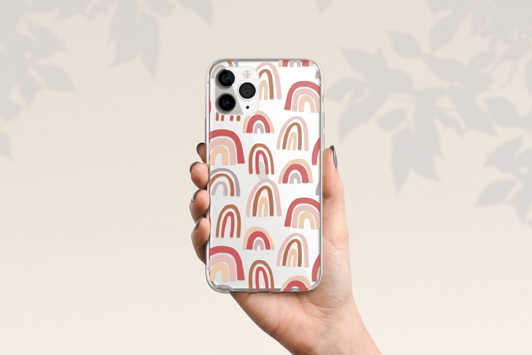 Rainbow Iphone Case Abstract Rainbow Phone Case Rainbow - Etsy