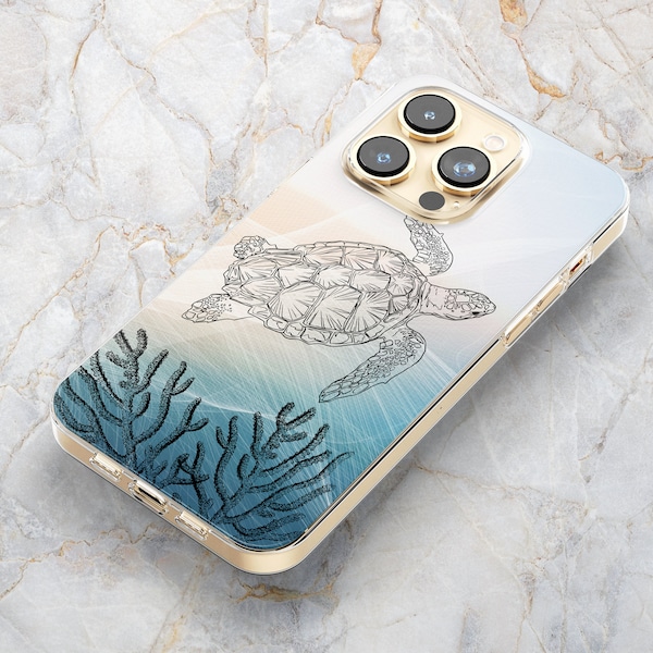 Turtle Phone Case - Etsy