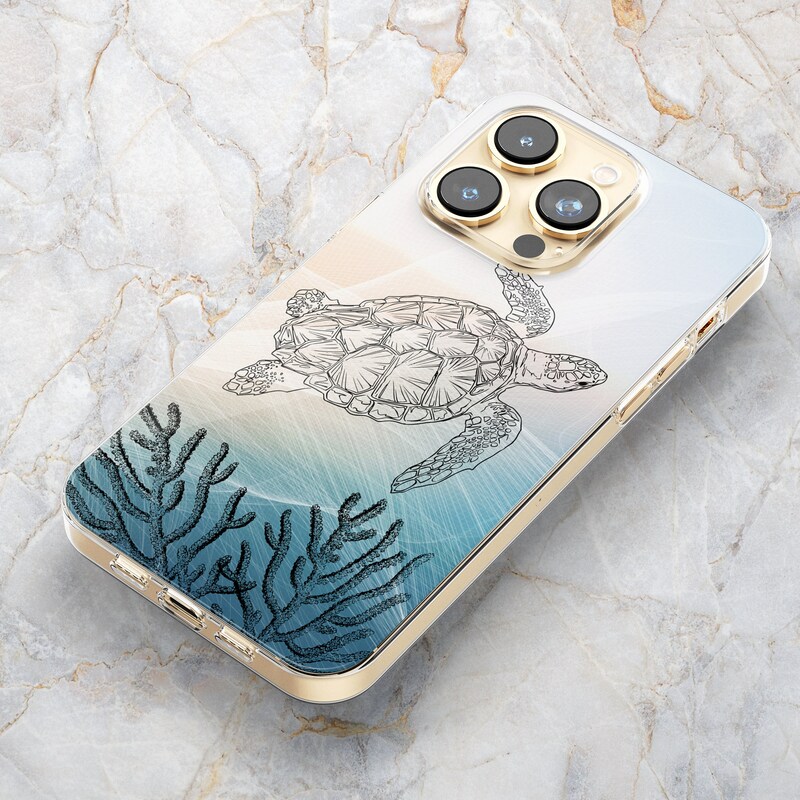 Turtle Phone Case - Etsy