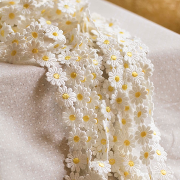 Daisy Lace Trim - Etsy