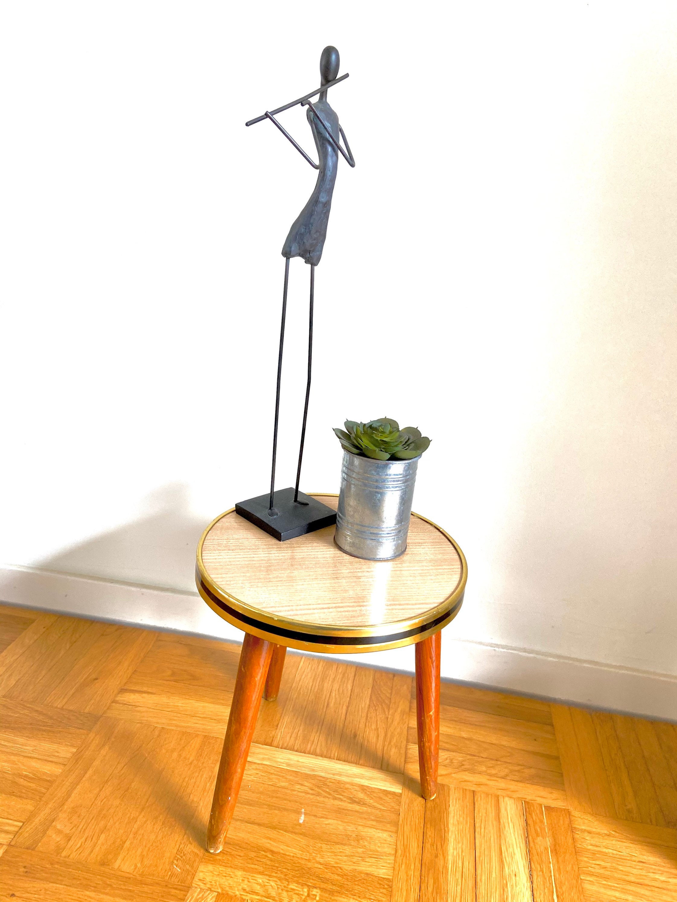 Living Room Furniture Vintage 50s small plant table side table coffee ...