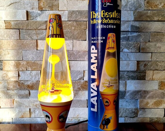Beatles Yellow Submarine Lava Lamp Official Beatles Merchandise Very ...