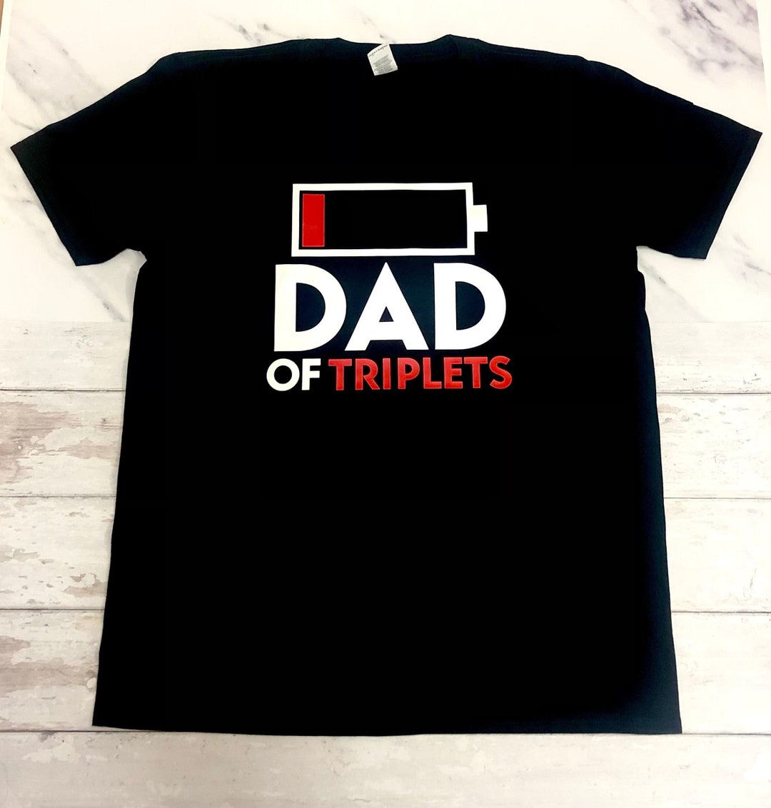 Dad From Triplets/ Triplet Dad/dad of Triplets/father of Triplets ...