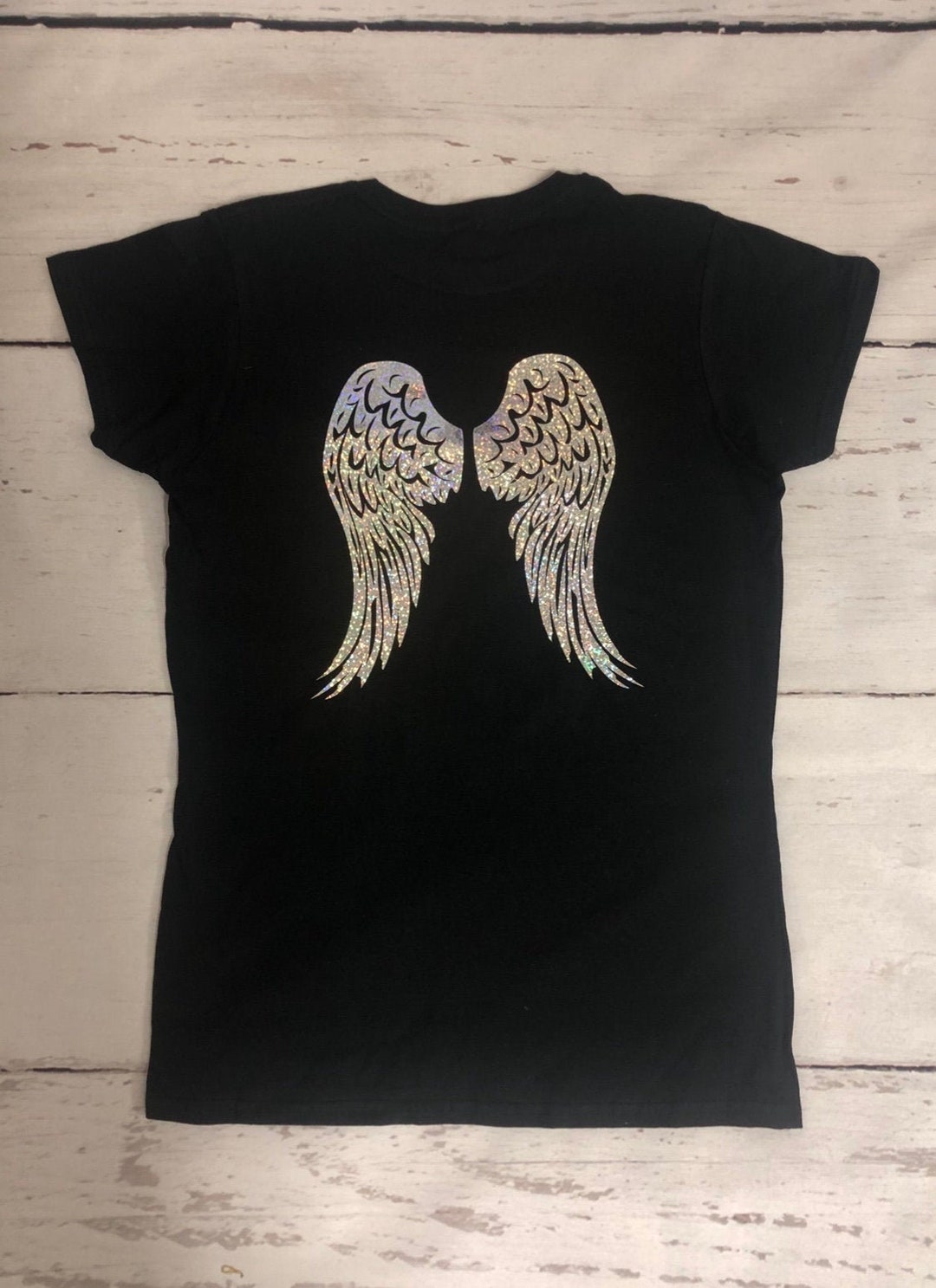 Angel Wings Ladies T Shirt - Etsy