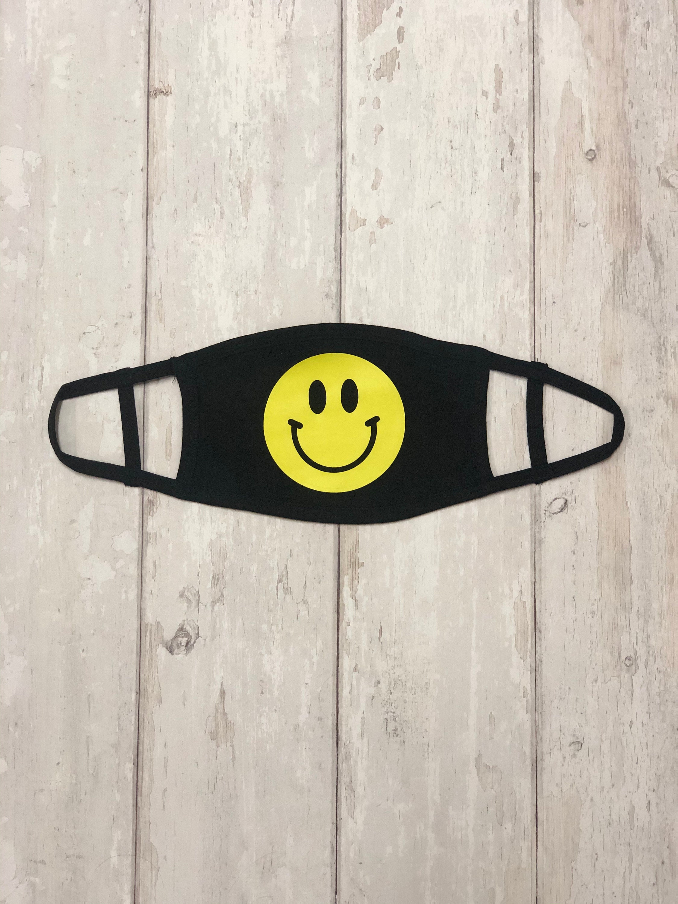 Smiley Face mask/Smile facemask/Washable Face mask/Reusable | Etsy