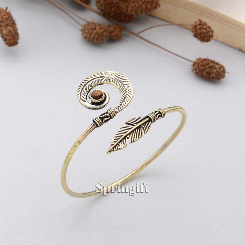 Feather Armband - Etsy