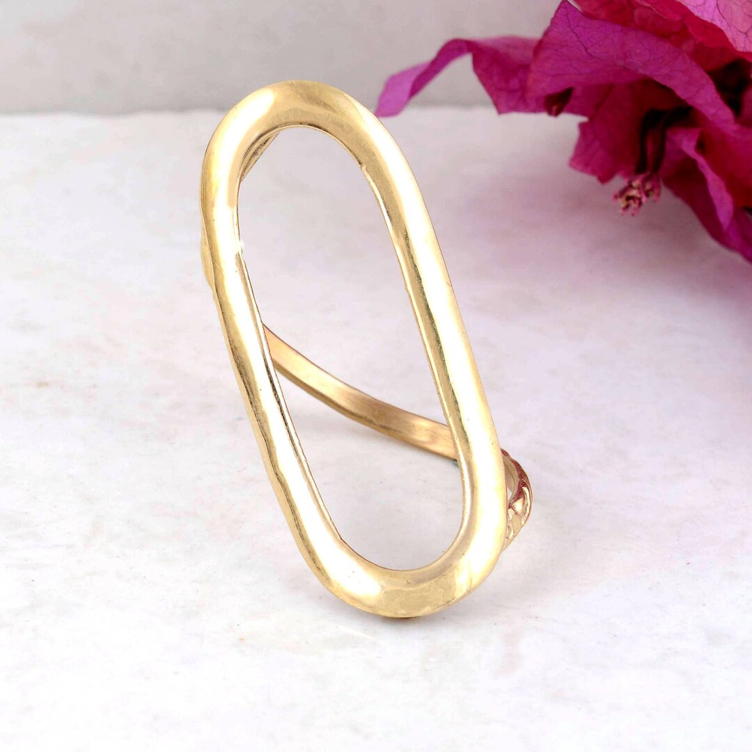 Arthritis Ring for Lateral Deviation, Brass Ring, Handmade Ring, Mallet ...