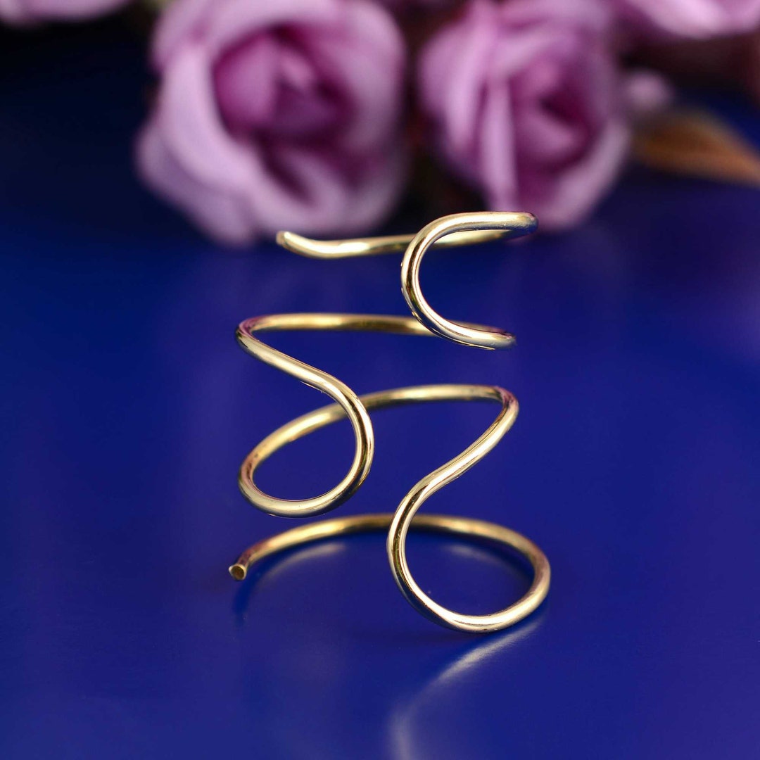 Arthritis Finger Splint Sterling Silver, Brass or Copper Adjustable ...