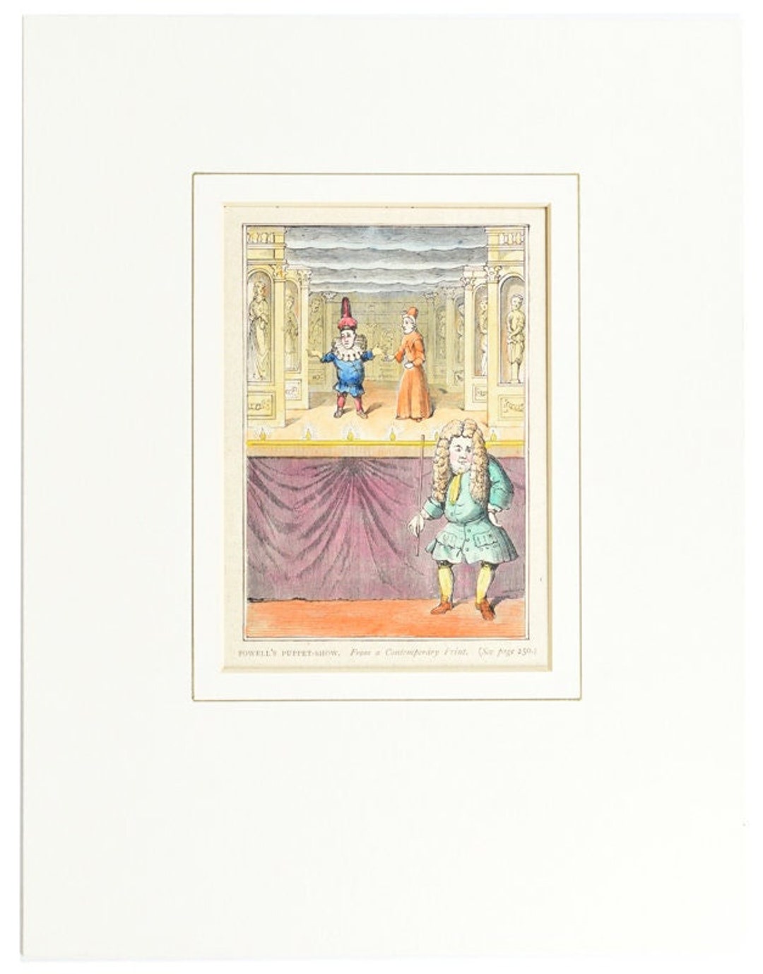Powell's Puppet-show Engraving - Etsy