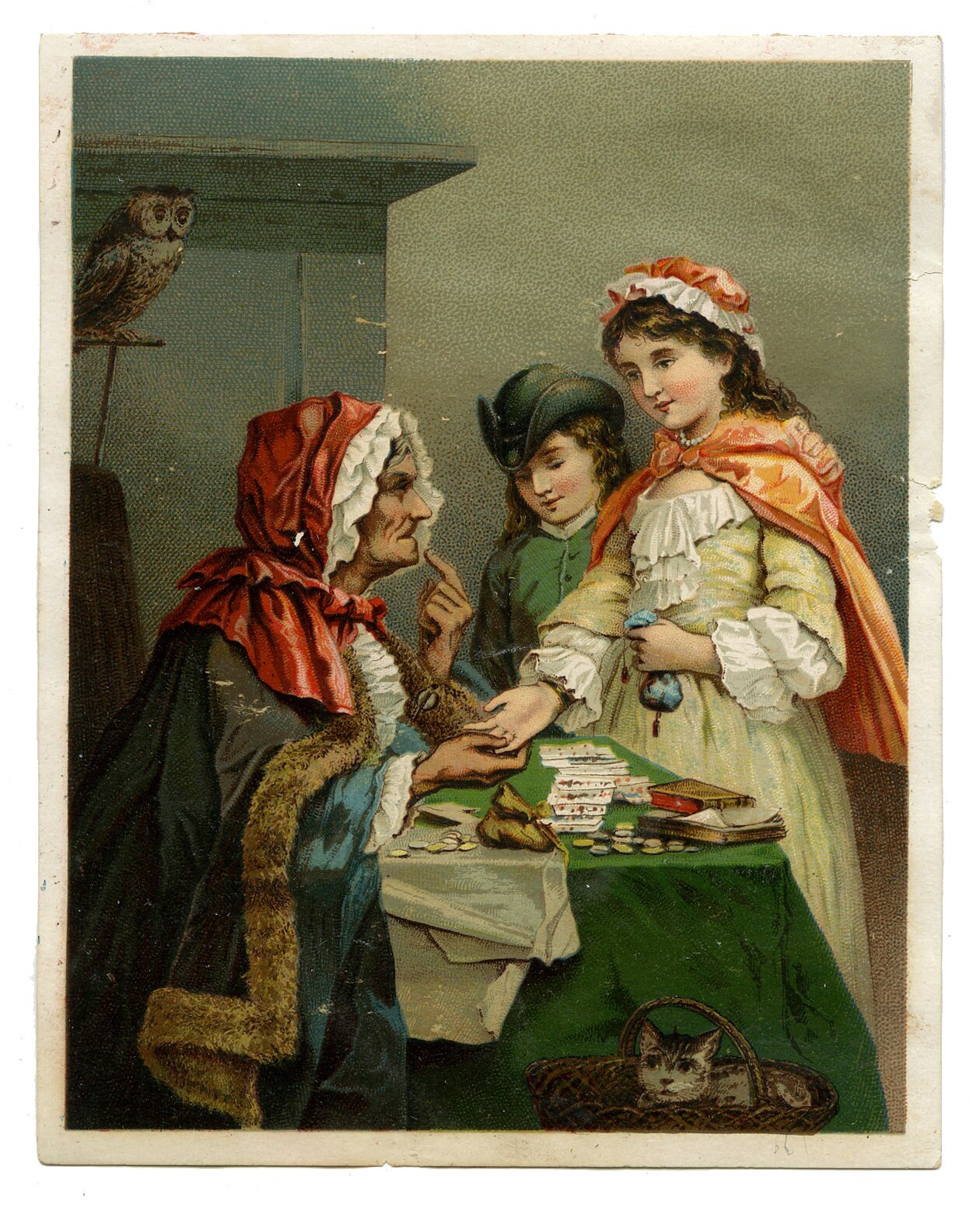 The Gypsy Fortune Teller Trade Card - Etsy