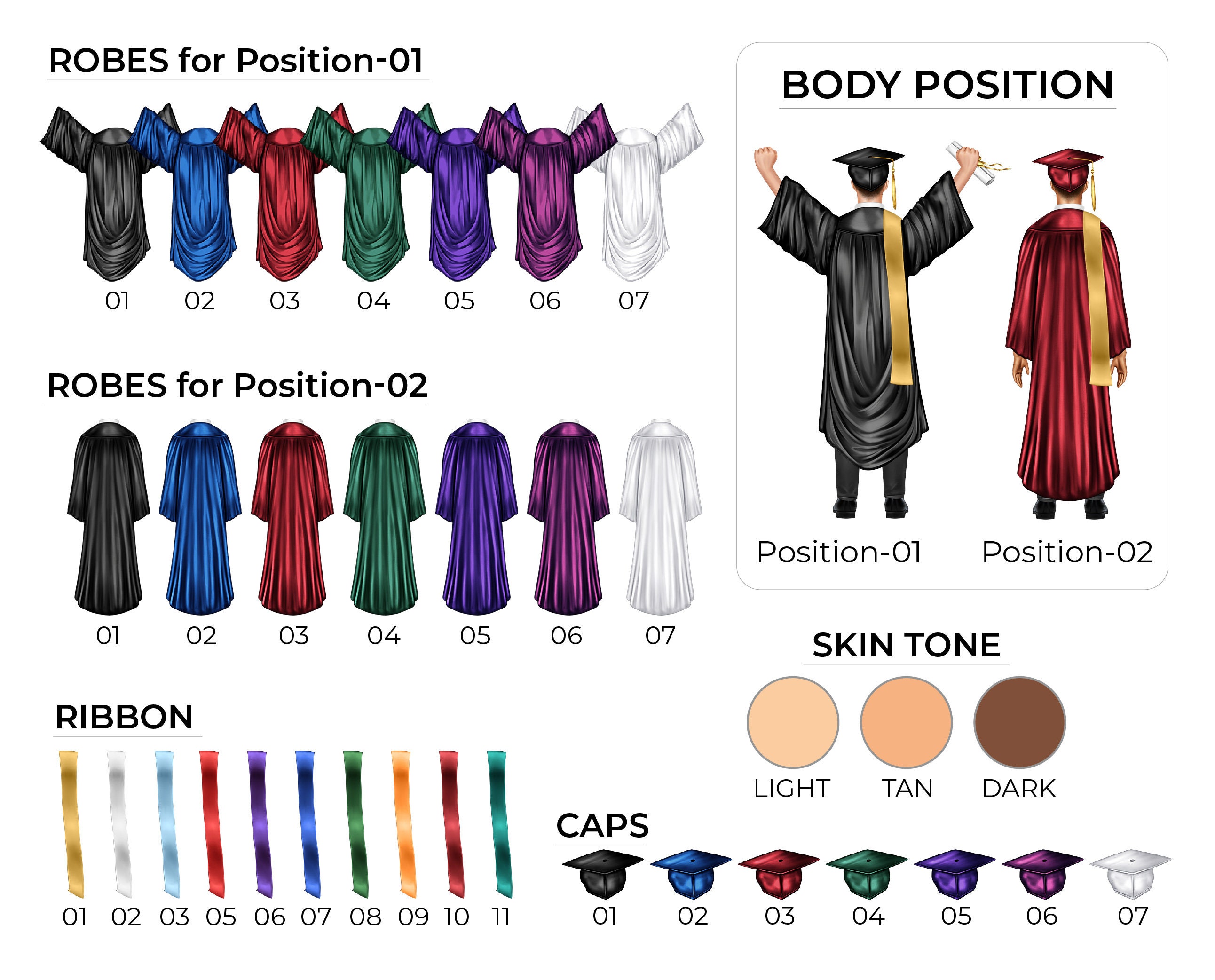 Personalized Male Graduation Ceremony Ornament, School Grad Teenage or ...