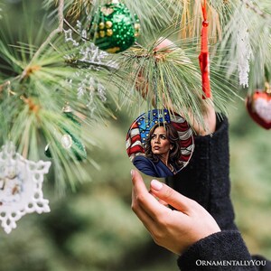 Kamala Harris Symbol of Hope Ornament, Keepsake for Graceful Defender ...