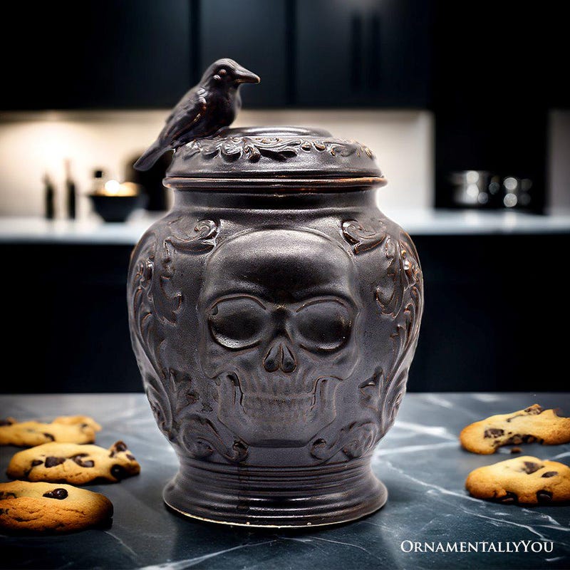 Gothic Cookies Jar - Etsy