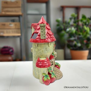 Solar Powered Strawberry Fairy Home Garden Statue, 10 Unique Spring ...