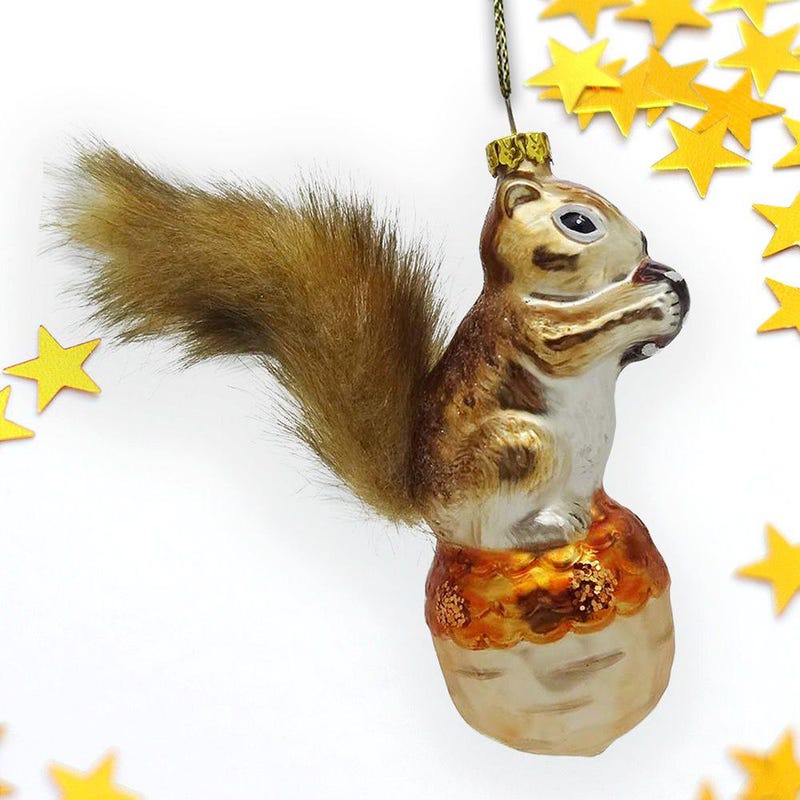 Squirrel Ornaments for Christmas Tree - Etsy