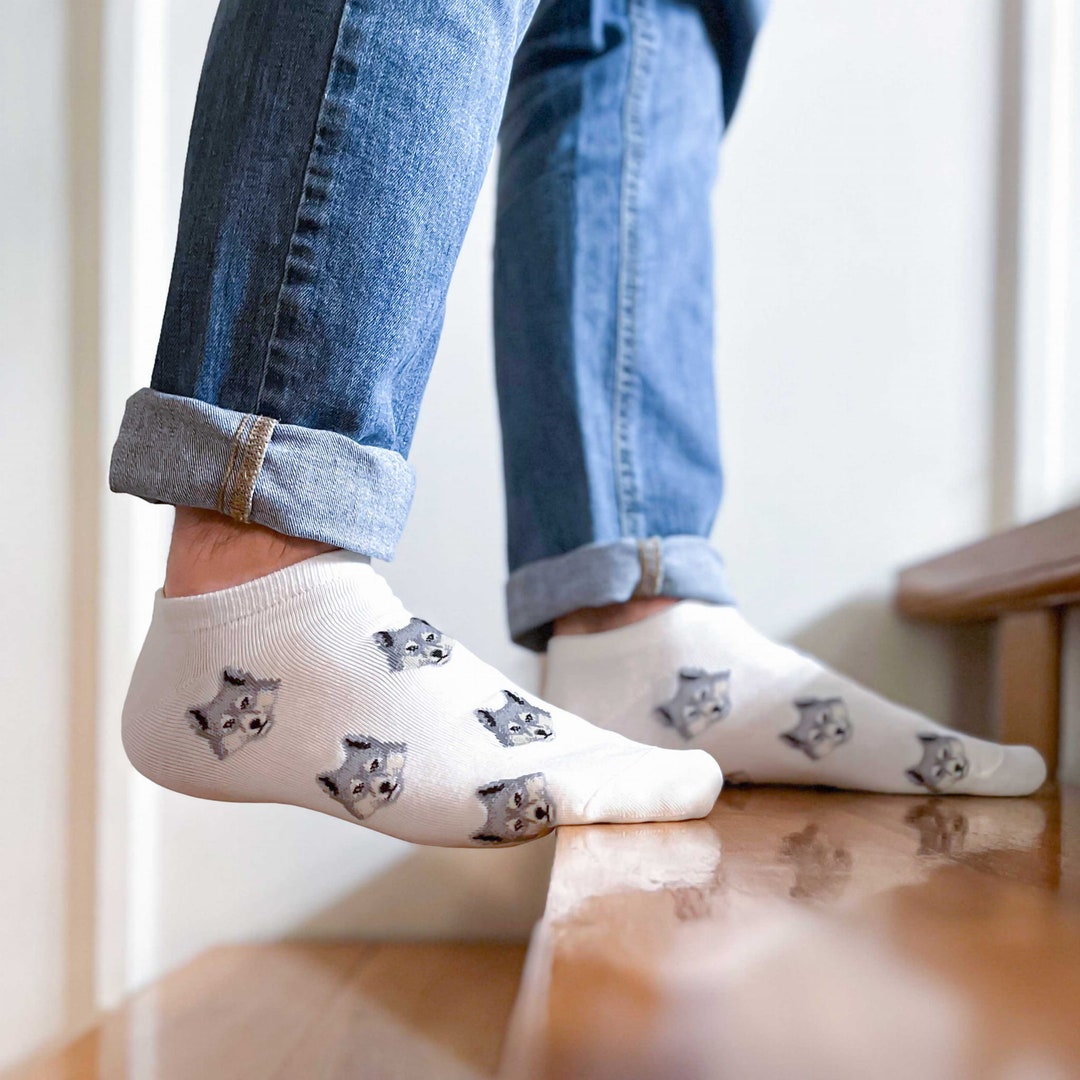 Wolf Socks From Candysox, Men's Socks, Colorful Socks, Gift for Men ...