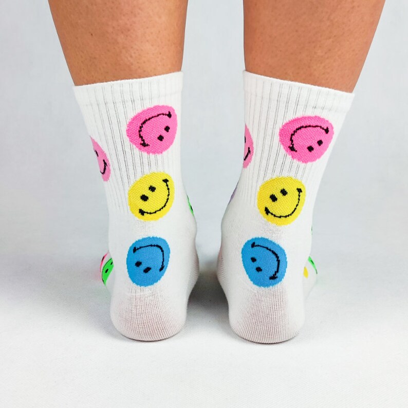 Emoji Socks From Candysox, Smile Socks, Women's Socks, Colorful Socks ...