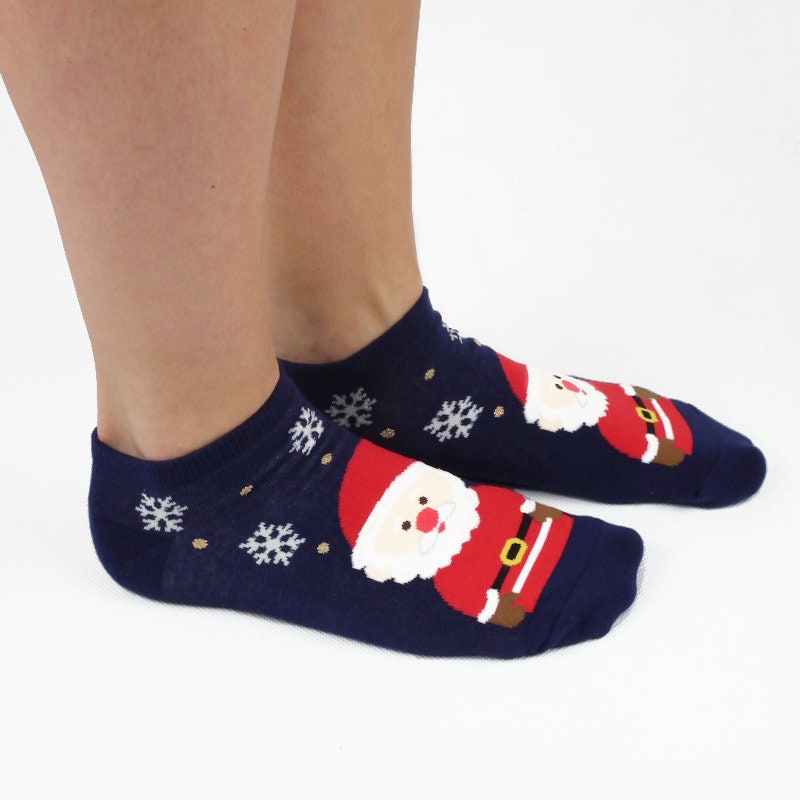 Christmas Socks With Santa Claus From Candysox Women's - Etsy