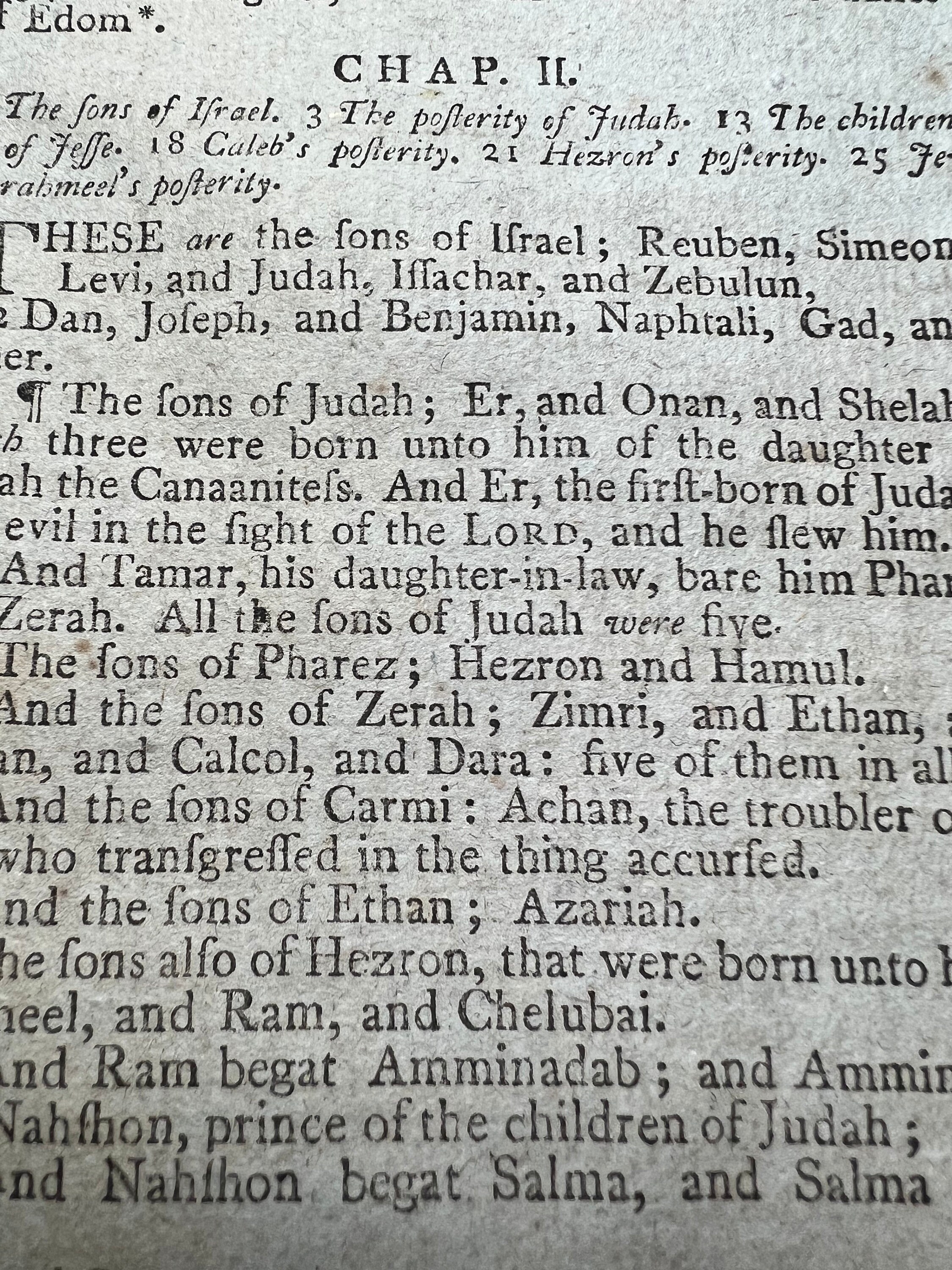 Antique Pages From 1793 Bible Large Pages 10 Pages for Journaling ...