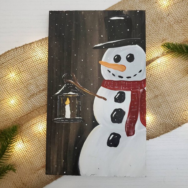 Snowman Sign - Etsy